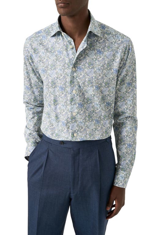 ETON slim fit floral dress shirt